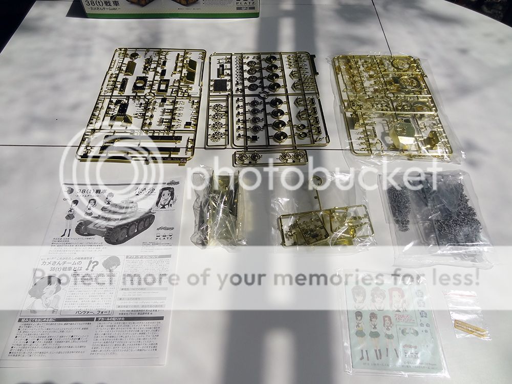 Girls Und Panzer kits mini review - AFV WWII - Britmodeller.com