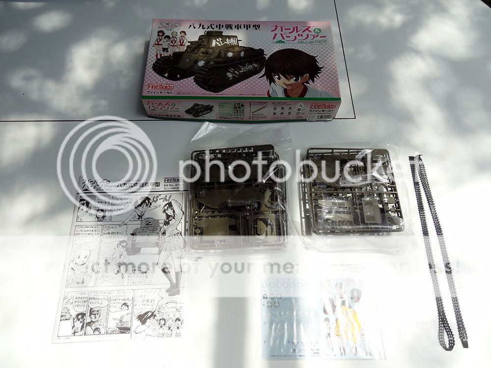 Girls Und Panzer kits mini review - AFV WWII - Britmodeller.com