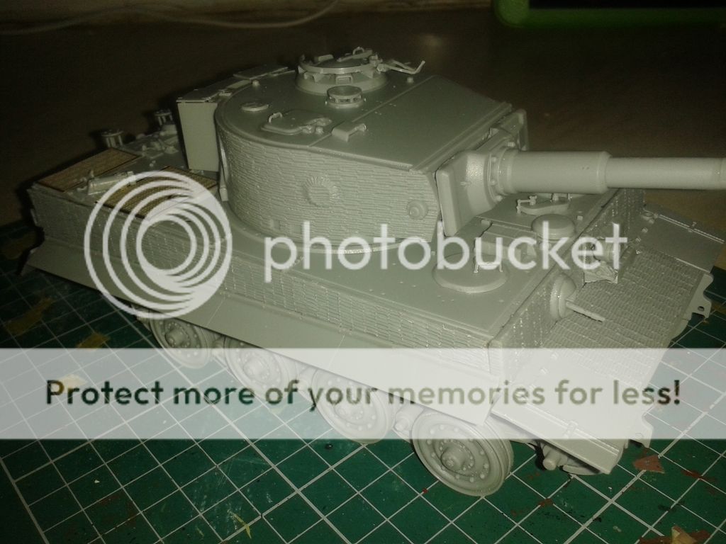 Dragon Tiger 1 (late) with Zimmerite - Work in Progress - Armour ...